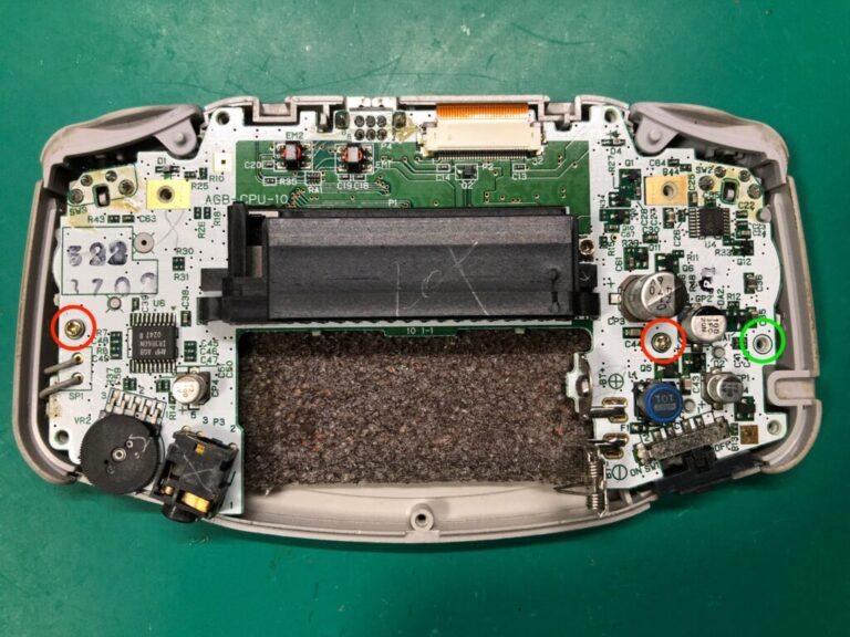 GBA IPS液晶＋HDMI出力付き の交換方法【改造手順 解説】 | PICを少々。