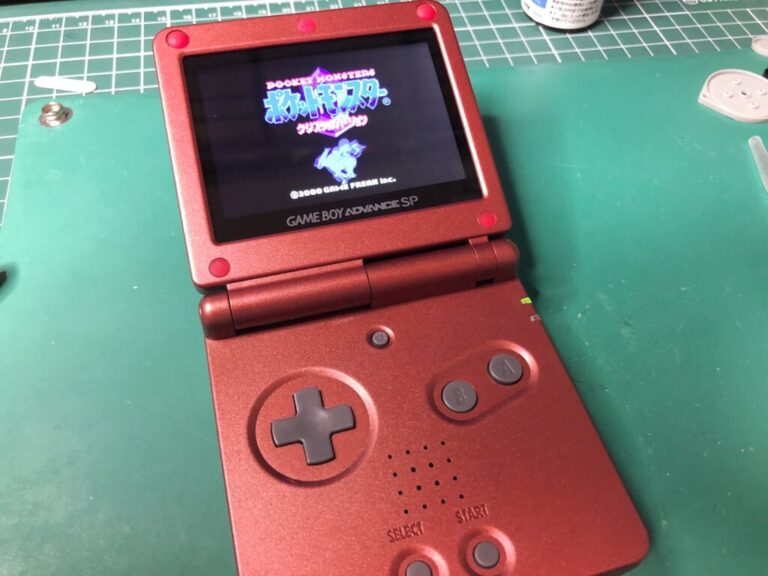 ゲームボーイアドバンスSPのIPS液晶化の改造方法（プレラミネート液晶V5 ハンダなし＆あり） | PICを少々。